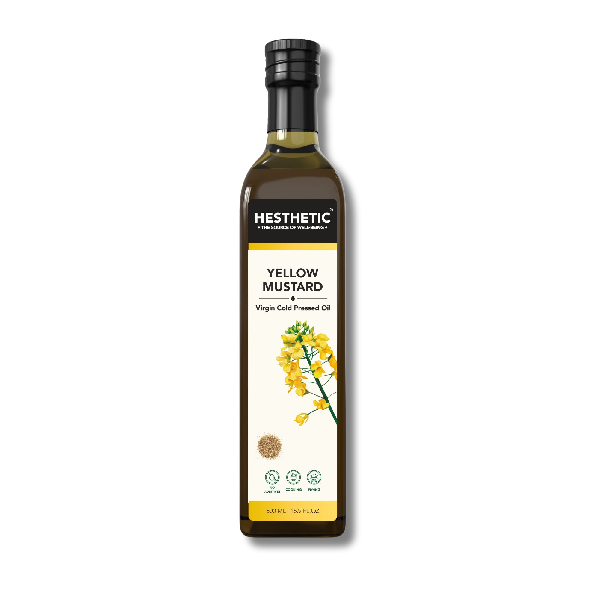 Premium Cold Pressed Yellow Mustard Cooking Oil – HESTHETIC